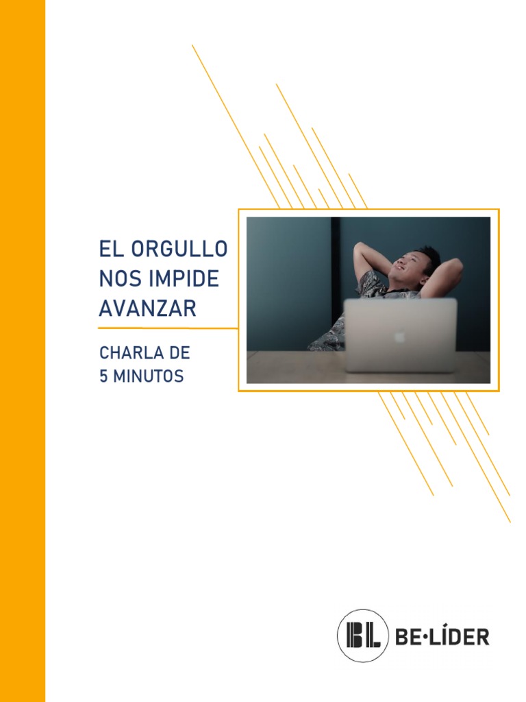 5 Min El Orgullo Nos Impide Avanzar Vnlyvr | PDF | Orgullo | Autoestima