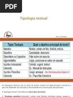 Mapa Mental Sobre Tipologia Textual | PDF