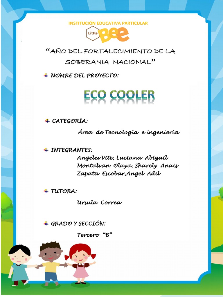 Proyecto Eco Cooler | PDF | El plastico | Aire acondicionado