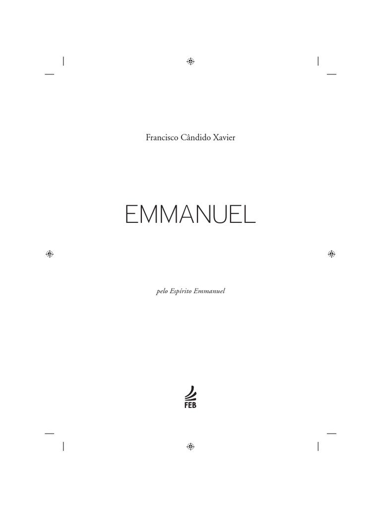 Emmanuel | PDF | Amor | Espiritismo