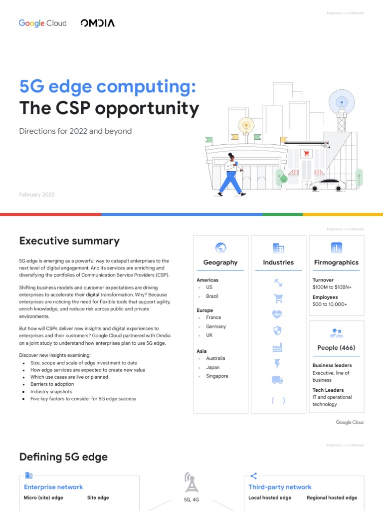 5G Edge Computing - The CSP Opportunity | PDF | Cloud Computing ...