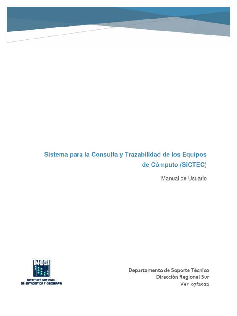 SiTEC Manual Usuario Ver5 | PDF | Usuario (informática) | Ventana ...
