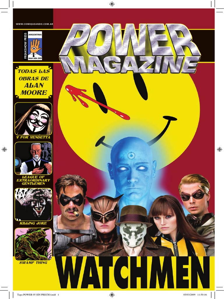 Power Magazine Moore | PDF | Cómics