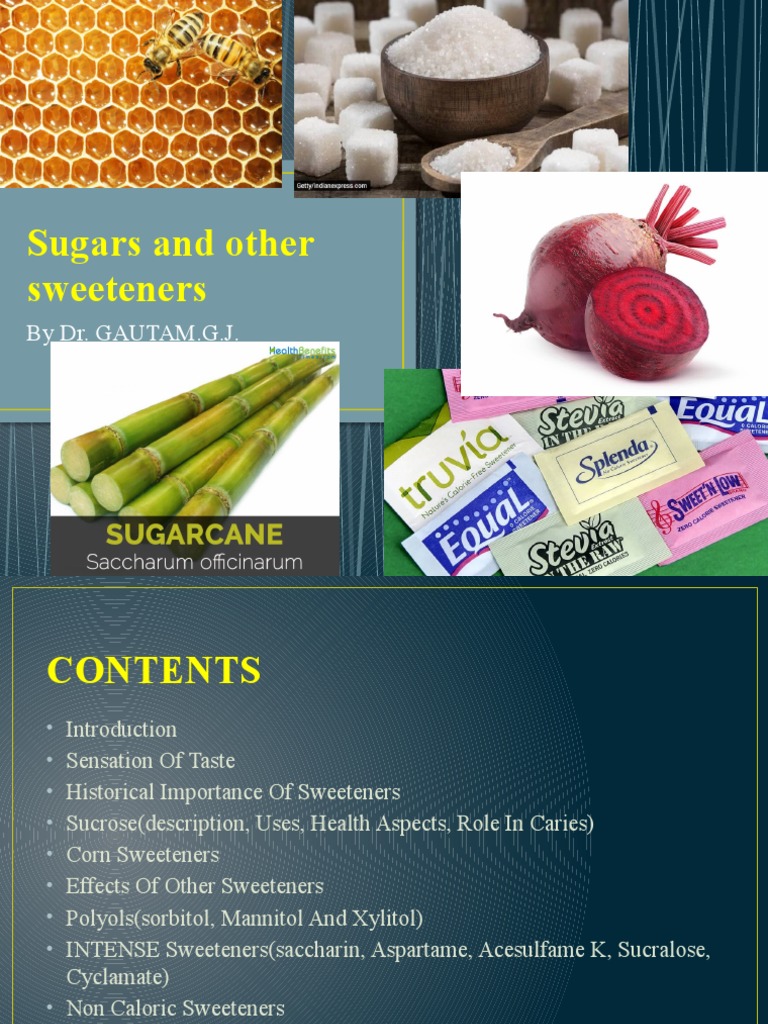 Sugars and Other Sweeteners | PDF | Sugar Substitute | Sucrose