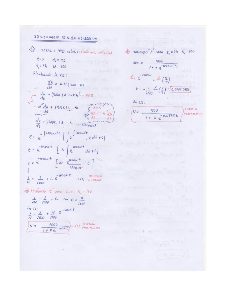 Solucionario PD N°2a-Uc-2021-10 | PDF