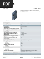 Product Datasheet: Electronic Overcurrent Relay - 0.5..6 A - 220 V AC ...