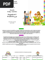 PROYECTO Mi Familia Es Maravillosa | PDF | Aprendizaje | Ciencia cognitiva