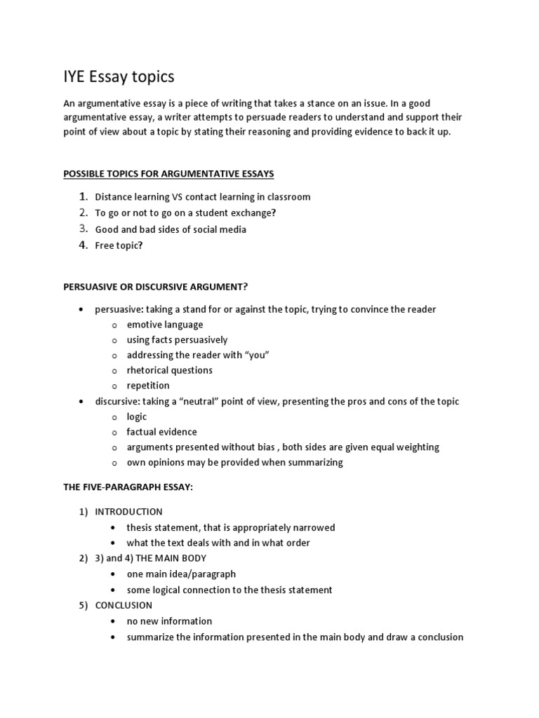 Essay Writing Guide for Students | PDF | Essays | Cognitive Science