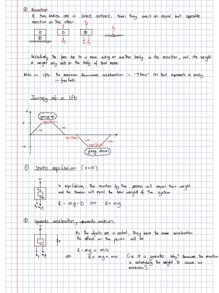 Connected Particles Student Notes - Lifts 2022-06-27 15 - 47 - 18 | PDF ...