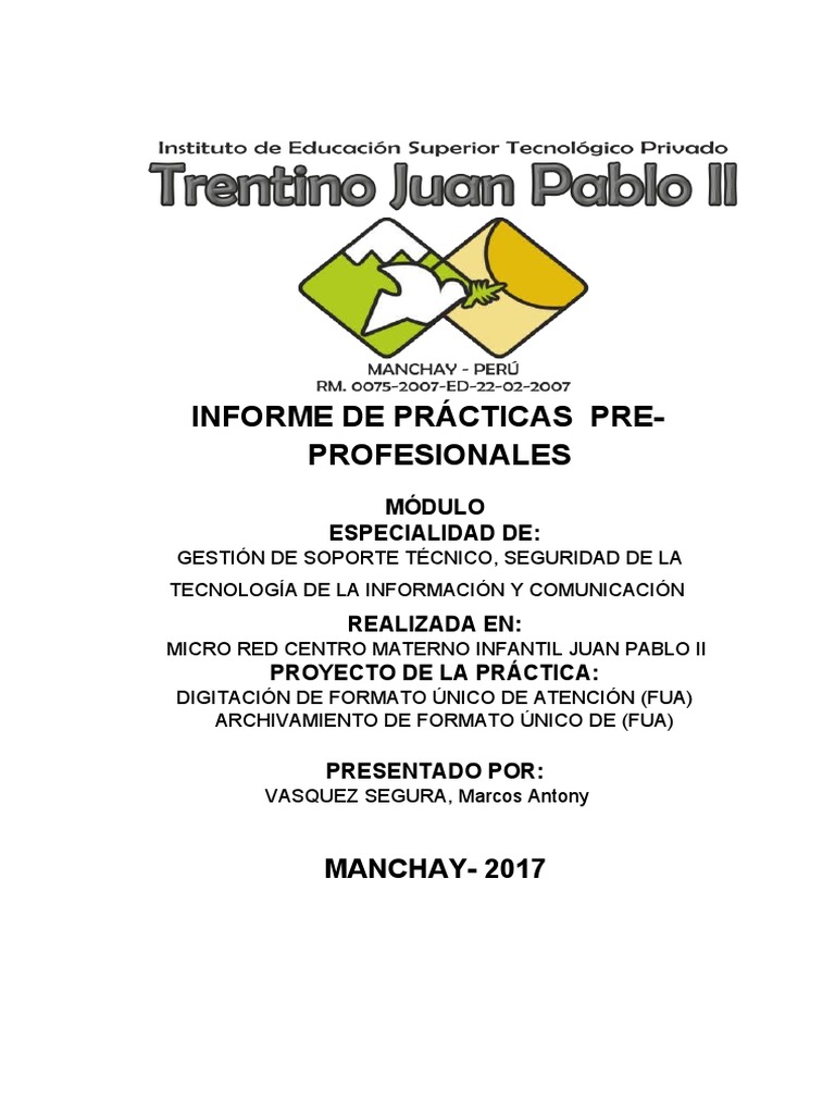Informe de Practicas Micro-Red | PDF | Virus de computadora | Informática
