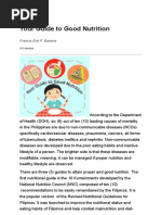 Philippine Dietary Reference Intakes 2015 | PDF | Nutrients | Vitamin
