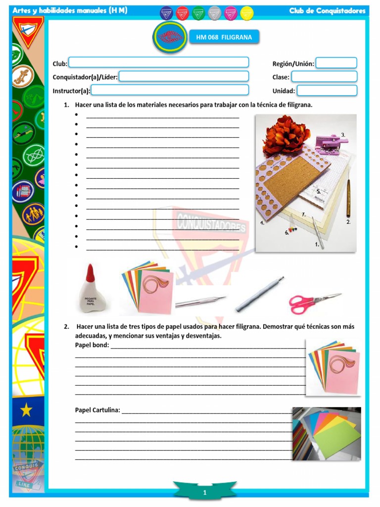 Guía de Filigrana para Manualistas | PDF | Papel