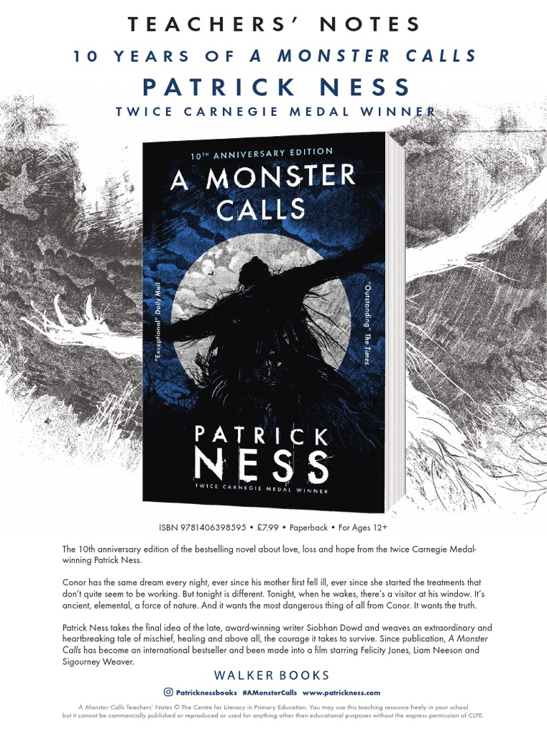 A Monsters Calls Teachers' Notes | PDF | Thought