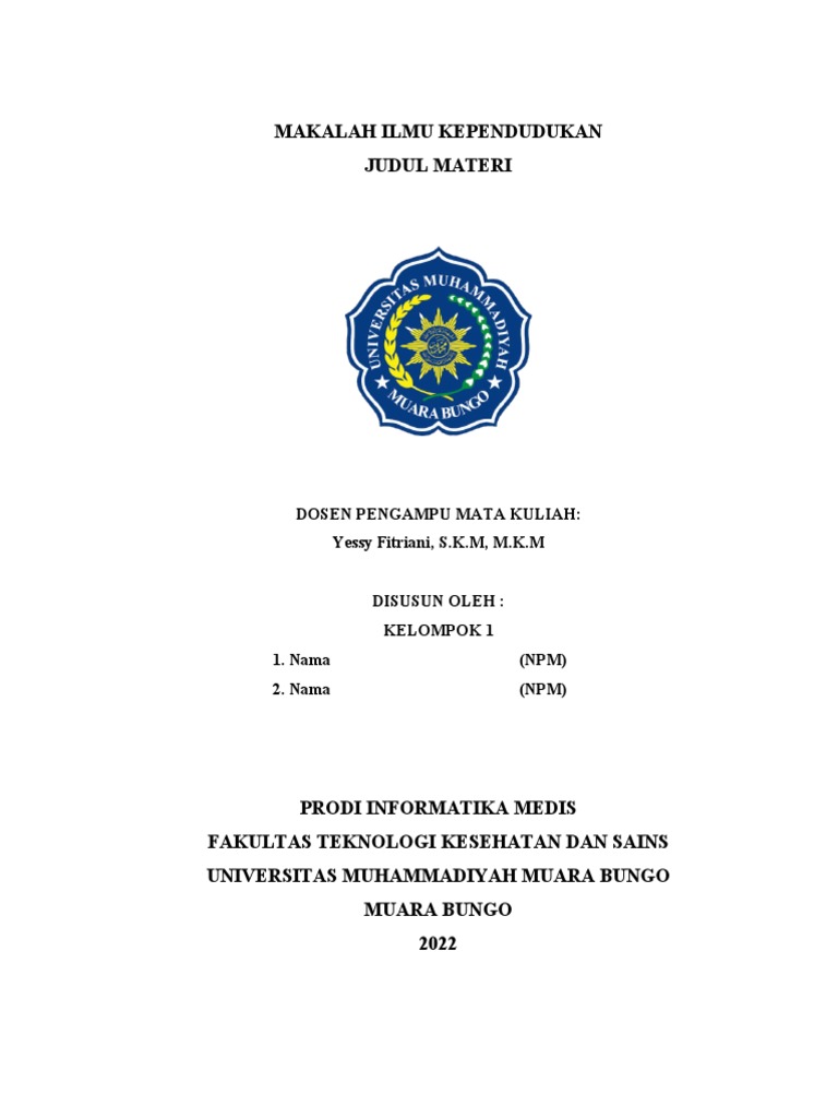 Format Penulisan Makalah | PDF