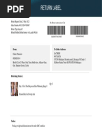 Return Label | PDF