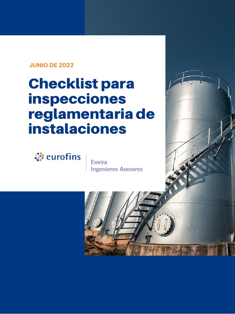 Checklist DEF Inspecciones Reglamentarias Comprimido | PDF ...