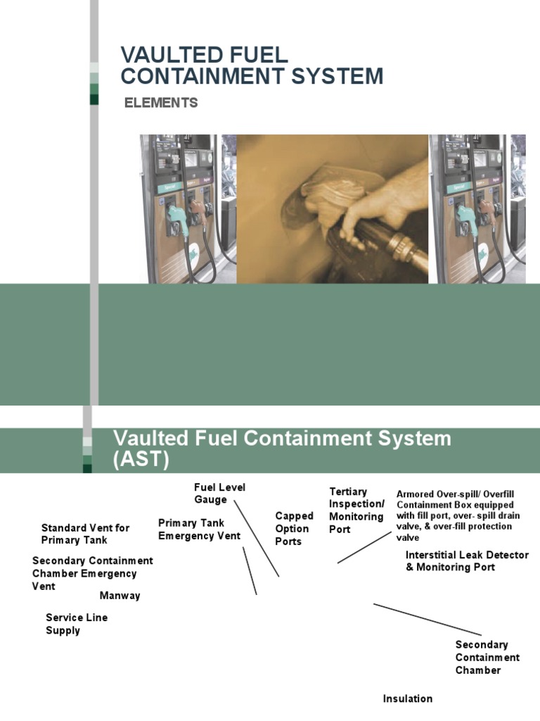 Vaulted Fuel Containment System: Elements | PDF | Valve | Machines
