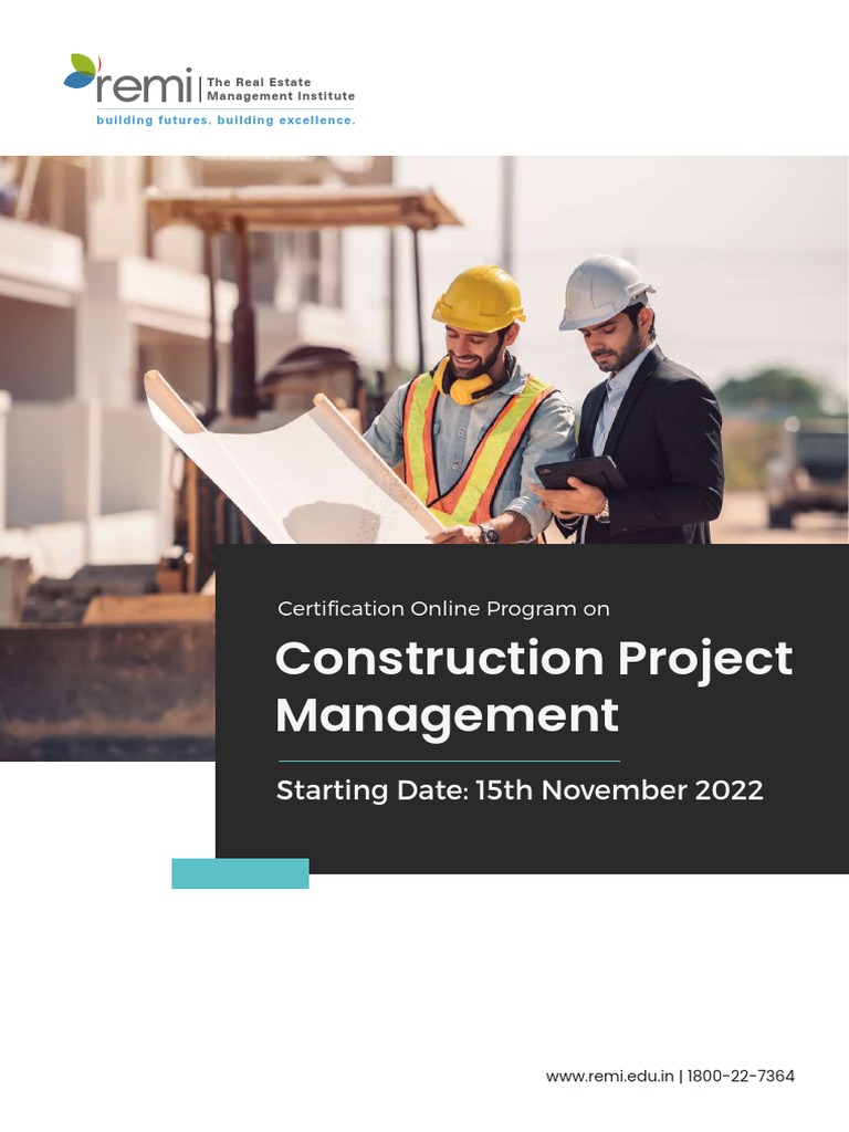 Construction Project Management | PDF | Project Management | Economies