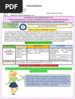 5° SESIÓN DE APRENDIZAJE SESIÓN 3-SEM.3-EXP.3-ARTE Y CULTURA (1) | PDF | Aprendizaje | Improvisación