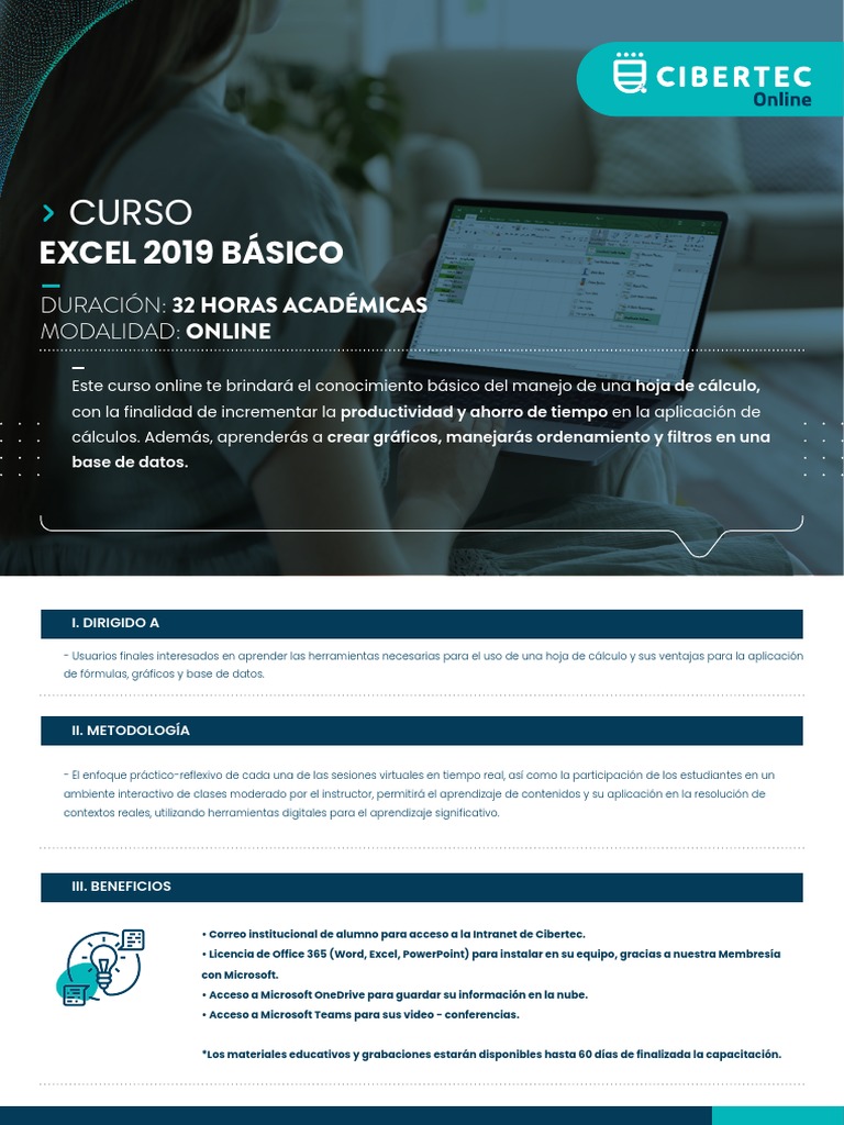 Excel 2019 Básico (Online) | PDF | Microsoft Excel | Microsoft