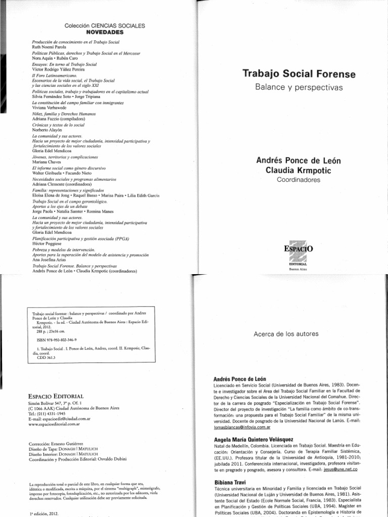 TRAVI BIBIANA El Diagnóstico Social y El Proceso de Intervención en Trabajo Social Hacia Un ...
