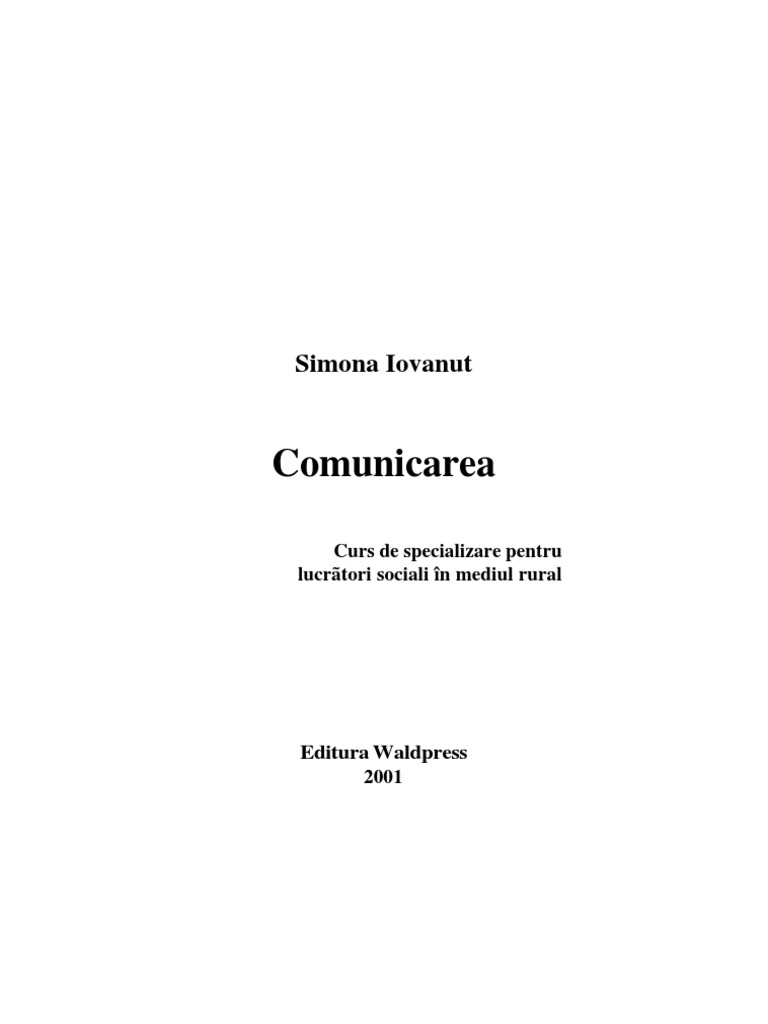Comunicare | PDF