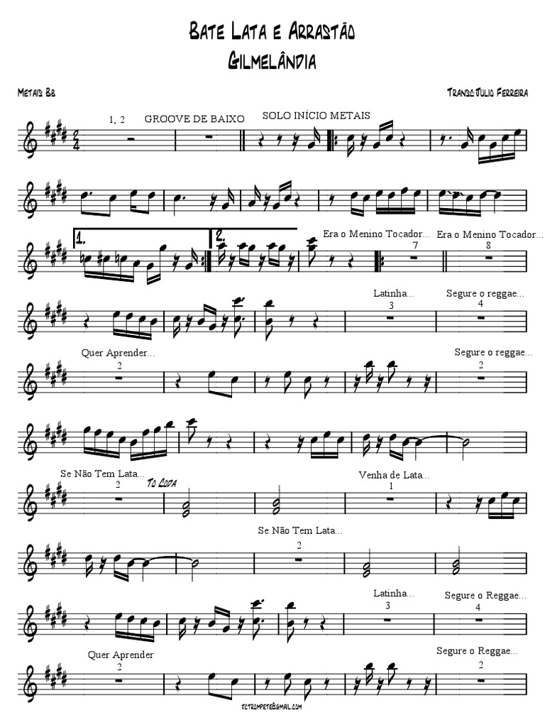 01-Bate Lata Gilmelâdia Novo | PDF