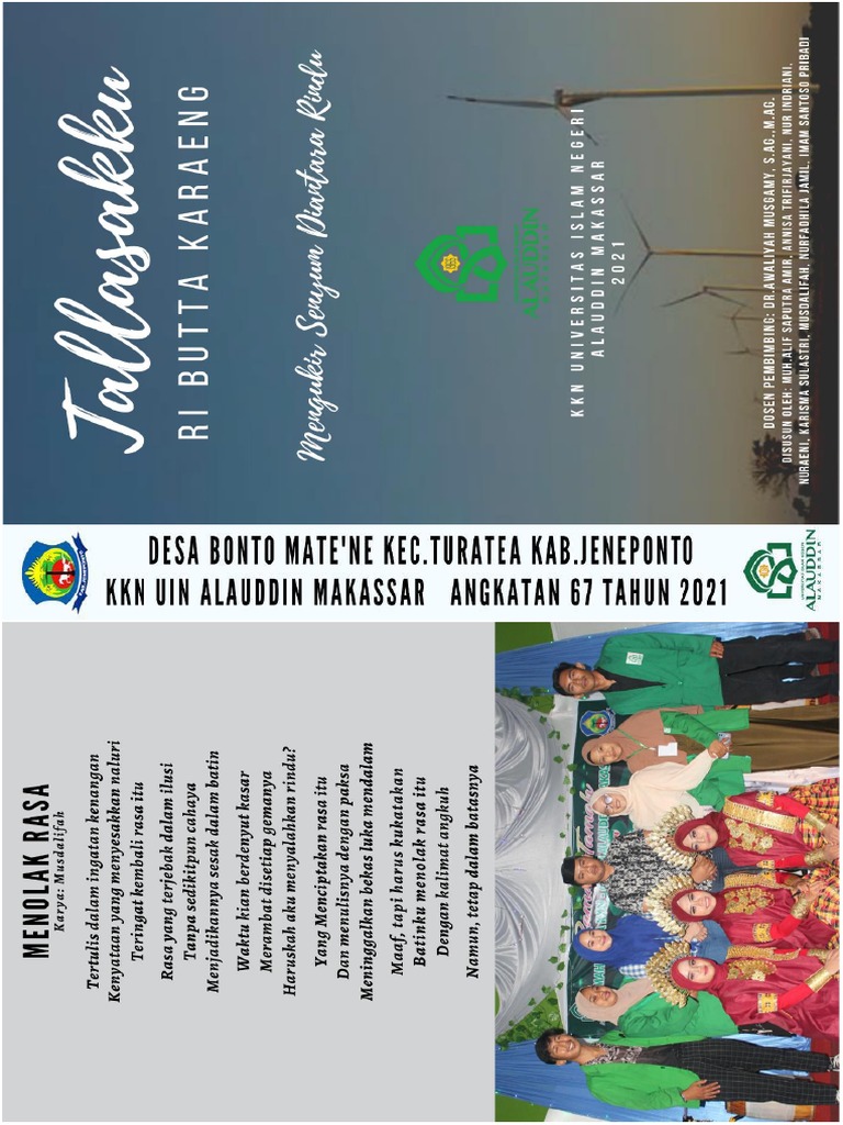 New - Revisi Laporan KKN Desa Bonto Mate'Ne | PDF | Karier ... New - Revisi Laporan KKN Desa Bonto Mate'Ne | PDF | Karier ...