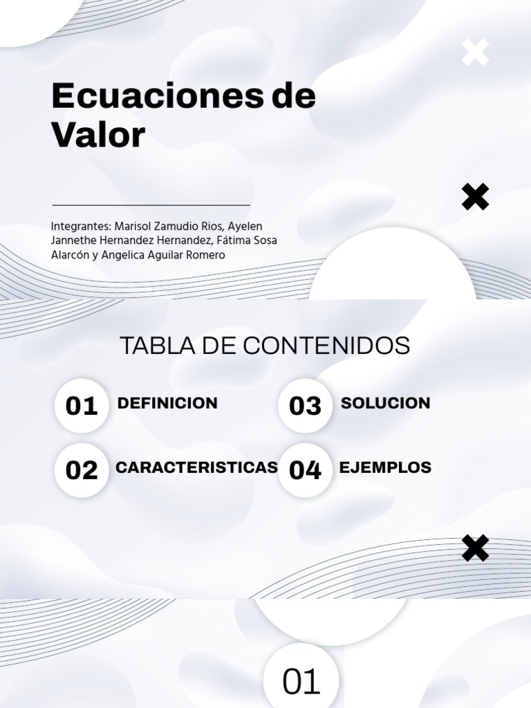 Ecuaciones de Valor | PDF