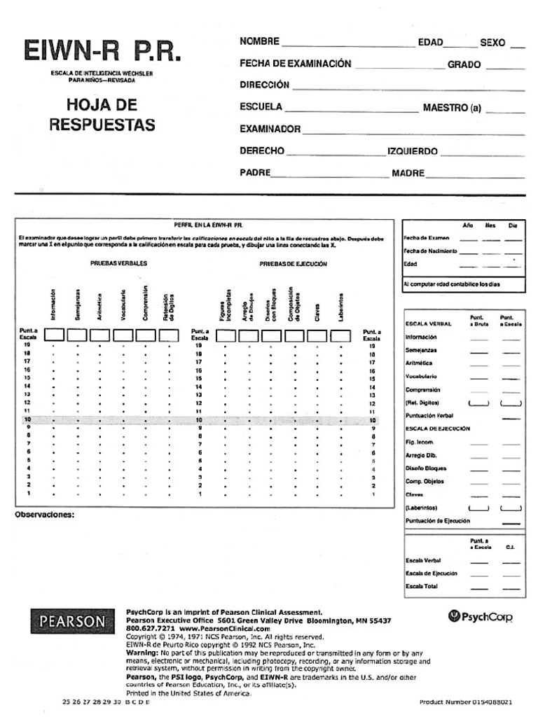 Protocolo EIWNRPR | PDF