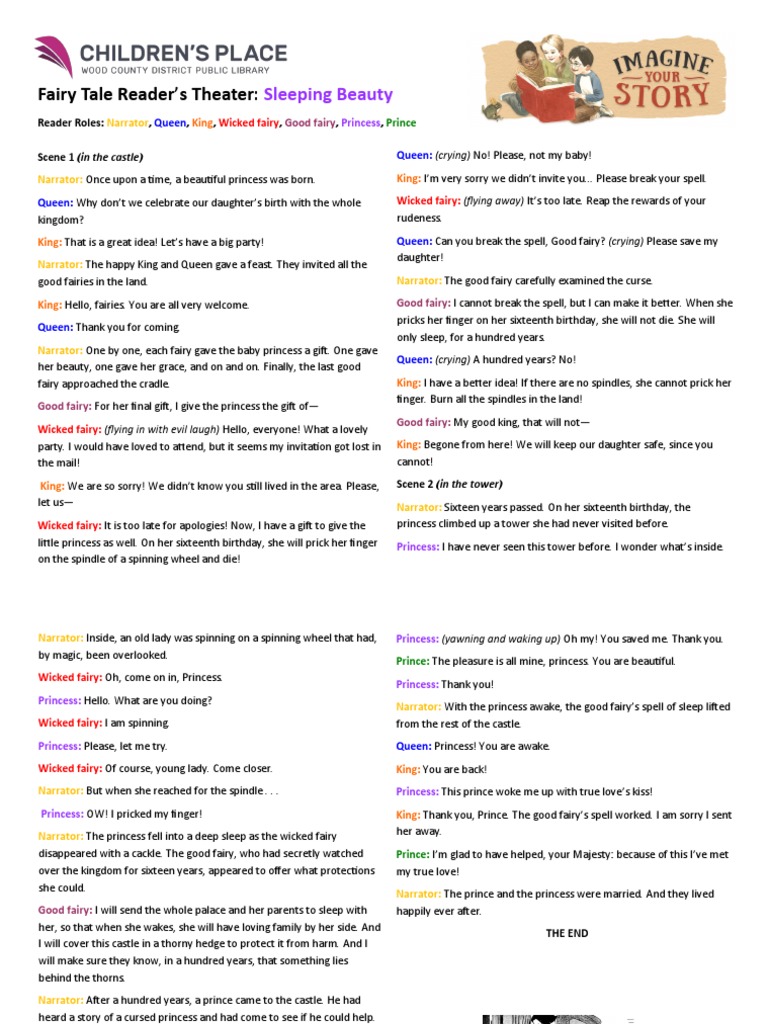 Sleeping Beauty Readers Theatre | PDF | Sleeping Beauty | Fairy Tales