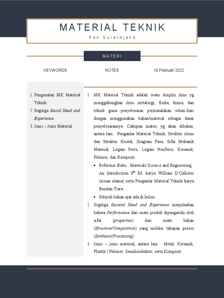 Material Teknik Pdf