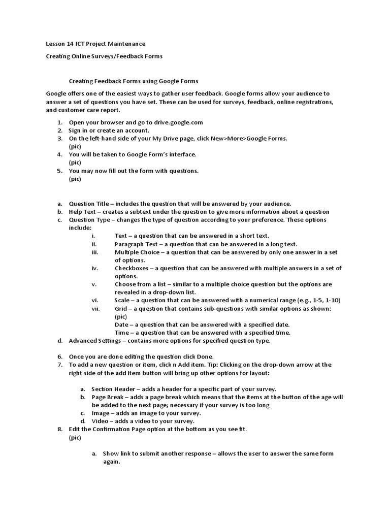 Lesson 14 ICT Project Maintenance | PDF | Microsoft Excel | Computing
