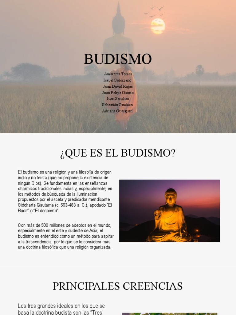 BUDISMO | PDF | Dharma | Gautama Buddha