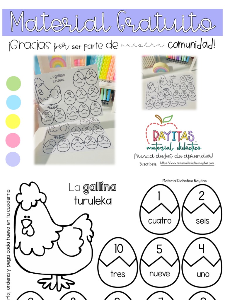 FREE. Vamos A Contar Hasta 100 | PDF