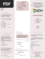 Triptico de Matematica | PDF | Entero | Matemáticas discretas