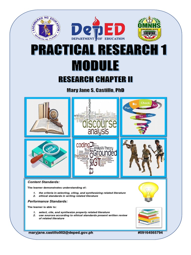 Practical Research Chapter 2 | PDF | Plagiarism | Mentorship