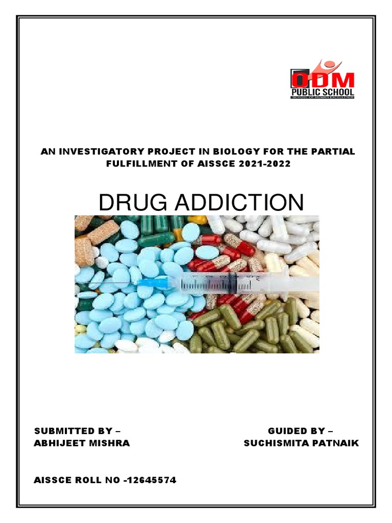 Drug Addiction | PDF | Alcoholism | Substance Abuse