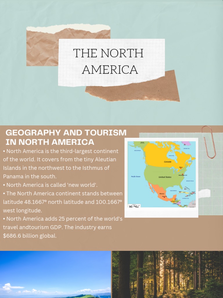 Geography and Tourism in North America | PDF | North America | The ...