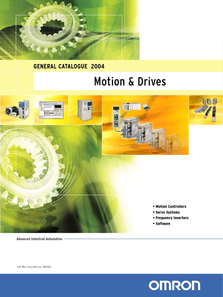 Y203 EN2 01 Motion Drives Catalogue 2004 | PDF | Programmable Logic ...