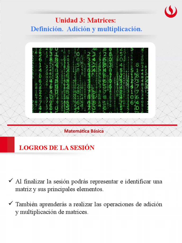 6.1 - Matrices-Tipo de Matrices - Adición - Multiplicación | PDF ...