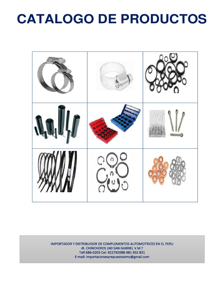 Catalogo Productos TMC | PDF
