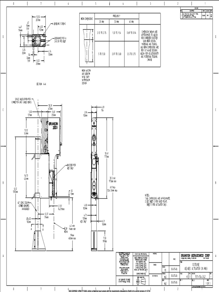 Drawing 2000xaed 2000xae Outline Branson en 5429874 | PDF | Law ...