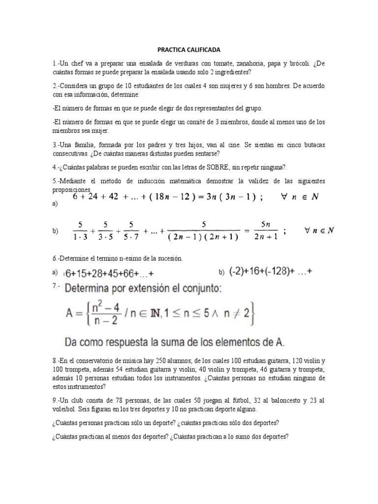 Practica Calificada Grupal | PDF