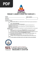 Grade-2 SASMO Papers | PDF | Test (Assessment) | Teaching Mathematics