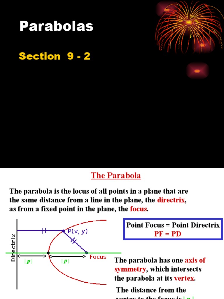 9.2 - Parabolas 1 | PDF | Analytic Geometry | Theoretical Physics