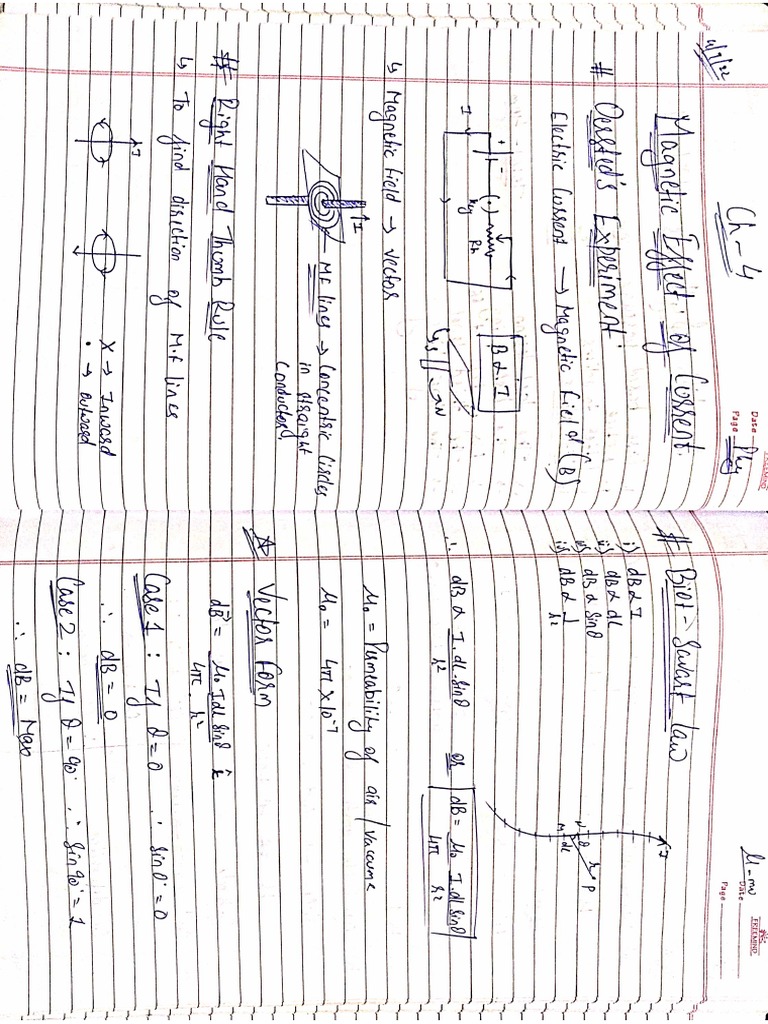 Class 12 Physics Notes | PDF