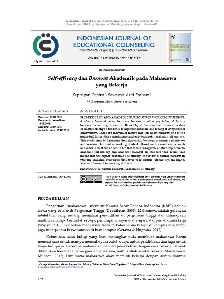 Burn Out 1 | PDF | Subjective Experience | Occupational Stress