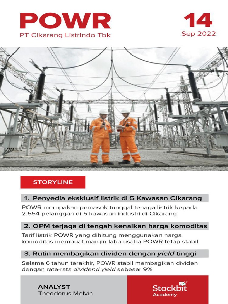 POWR - Cikarang Listrindo | PDF