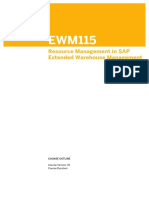 Sap Ewm Tcodes List | PDF | Warehouse | Computing